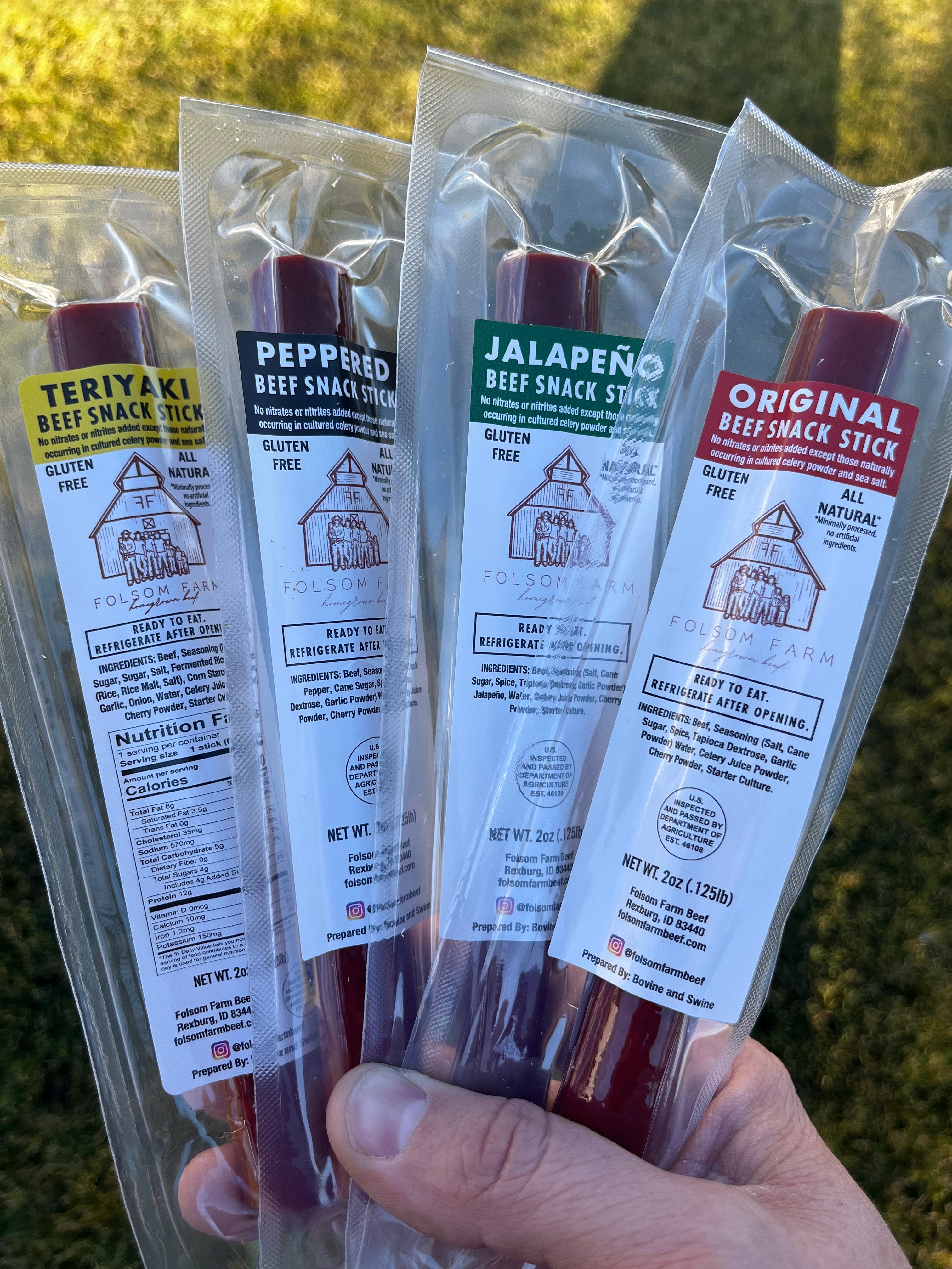 Snack Sticks – Folsom Farm Beef